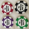 1 to 1000 Custom Poker Chips, Imprinted With Your Personalized Text on ...