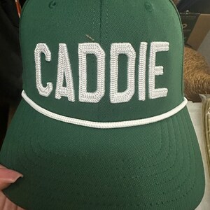 Caddie Uniform Custom Number Badge With Fabric and Hook and Loop Caddy ...