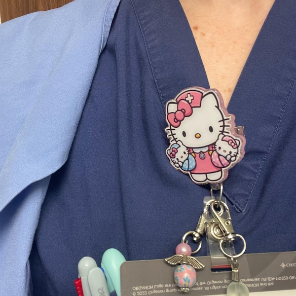 Ortho Badge Reel and Buddy Set, Personalized, Orthopedic Badge Reel ...