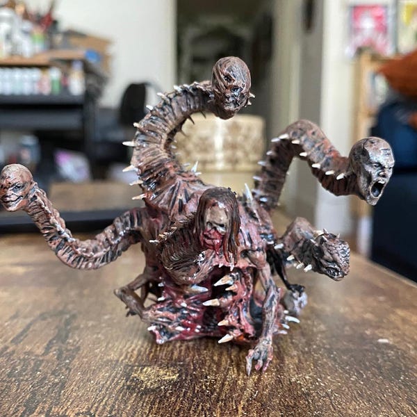 Dnd False Hydra Miniature Monster Miniature Aberration Miniature | 75mm ...