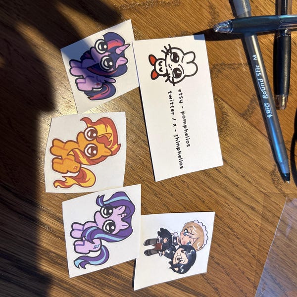 Mlp My Little Pony Scrimblo Stickers - Etsy