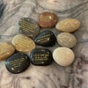 Engraved River Rocks Scripture Verses Bulk Sets FREE US SHIPPING - Etsy ...