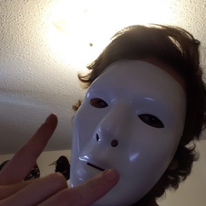 Cesar/caesar 1983 Blank Male Mask RECASTS Kabuki Mask Joey - Etsy Australia
