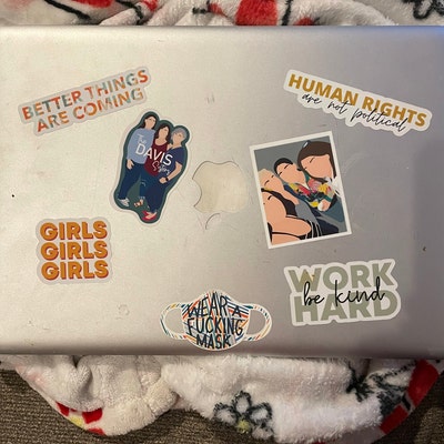 Human Rights Are Not Political Sticker Equality Sticker for Laptop or ...