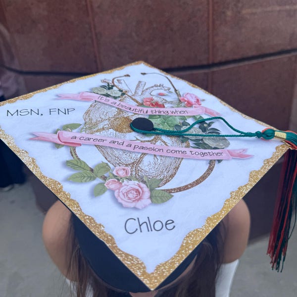 Personalized Latin Graduation Cap Topper, Puerto Rico Grad Cap to Honor ...