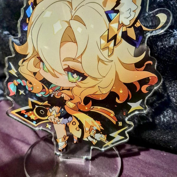 Honkai Star Rail HSR Acrylic Stand or Keychain -8 Characters Aventurine ...