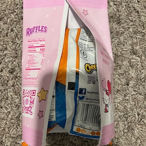 Super Mario Chip Bags, Mario Bros Birthday Chips, Mario Chip Bag 6ct ...