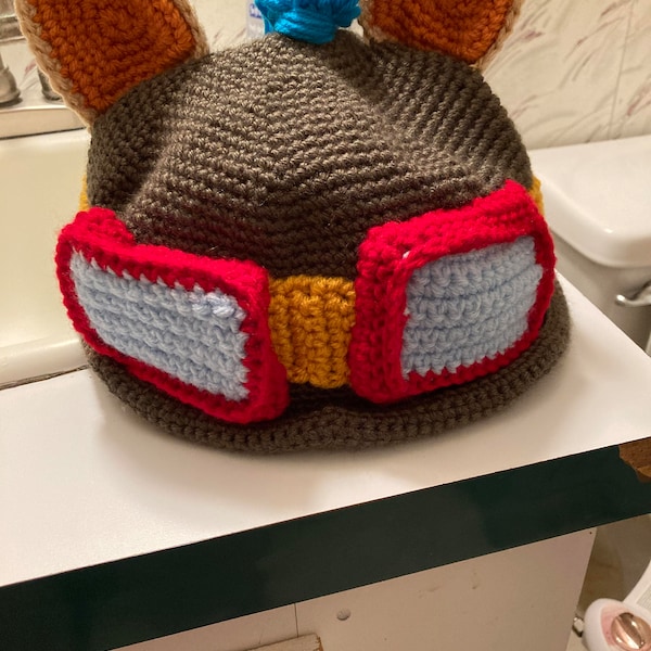 Teemo Helmet Crochet PDF Pattern League of Legends Cosplay - Etsy