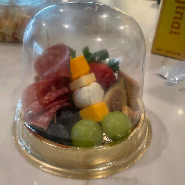 Charcuterie Dome Containers Cups With Mini Wooden Forks for Food Favor ...