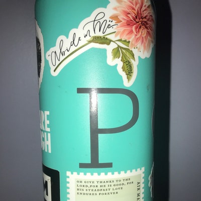 Initial Decal Letter Decal One Initial Decal Vinyl Letter Decal Letter ...