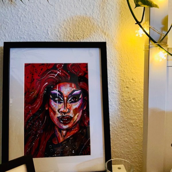 Billy Loomis From Scream - A4 or A3 Print of My Original Acrylic ...