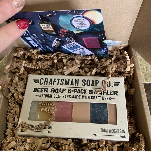 Beer Soap Sampler Set, California Craft Ales & Lagers, Handmade ...