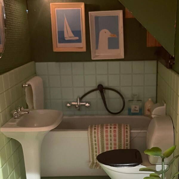 Lundby / Lerro Wooden Complete Bedroom Set - Etsy