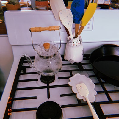 Made to Order Cloud Spoon Rest Coffee or Stove Pottery Jewelry Dish ...