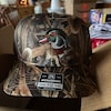 Bottomland Camo Richardson 112 Snapback Trucker Show Me That Duckhole Duck Hunting Leather Patch ...
