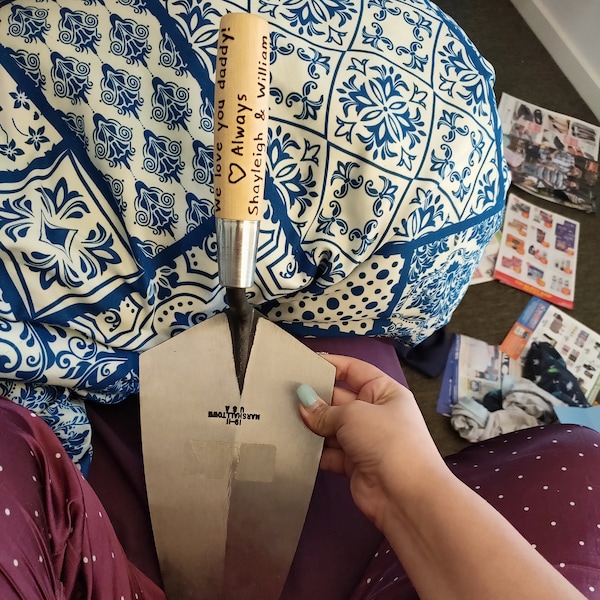 Personalized Masonry Trowel – Engraved Bricklayer Gift - Etsy