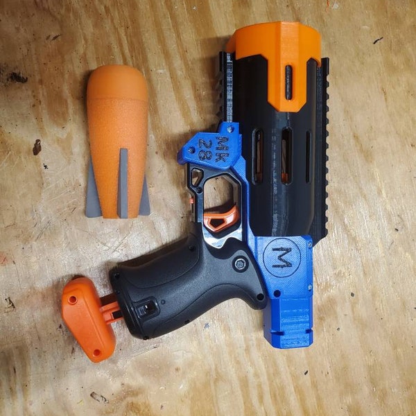 FILES for the Blaster: Mk28 - Knockout Demo Missile Launcher - Etsy
