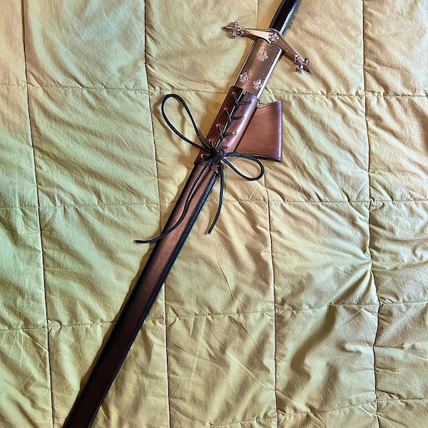 Custom Dual Sword Belt - Etsy