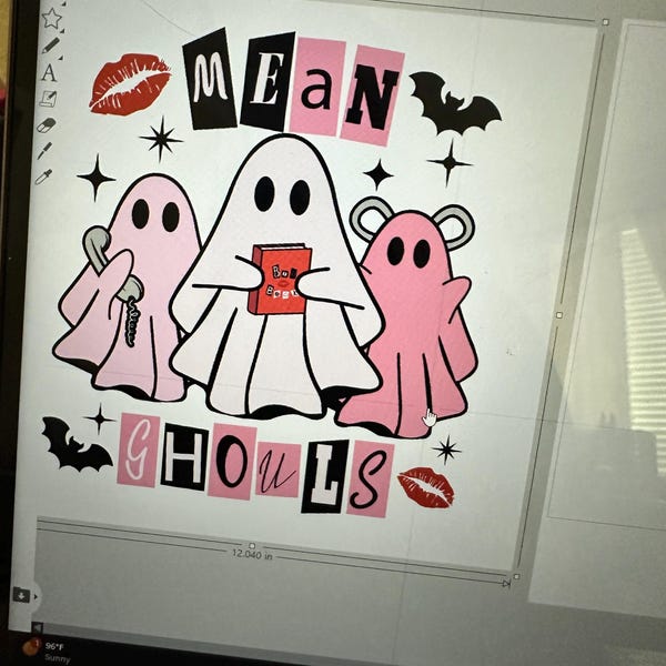 Mean Ghost Svg, Retro Halloween Svg, Ghouls Ghost Svg, Cute Ghost Svg ...