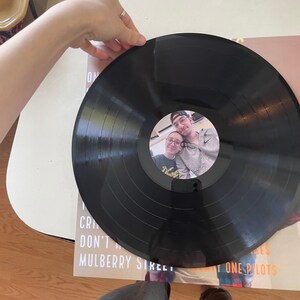 12 Vinyl Record Mixtape Two Sided Black Fully Custom - Etsy