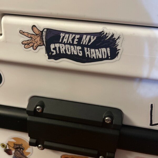 Take My Strong Hand! Scary Movie 2 Die Cut Sticker - Etsy