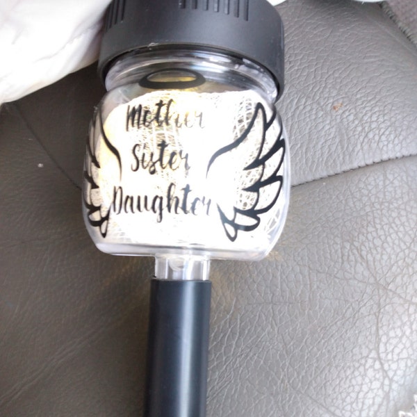 Memorial Solar Garden Light - Etsy