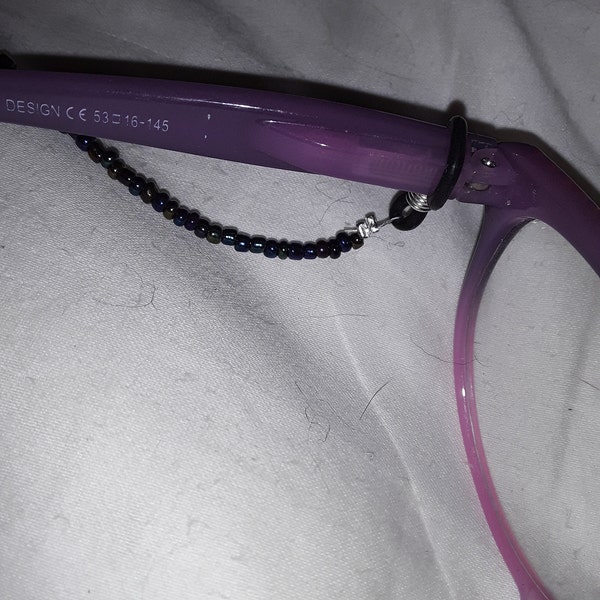 Black/white Eyeglass Holder,rubber Glasses Chain Holders,20/50pcs Eye ...