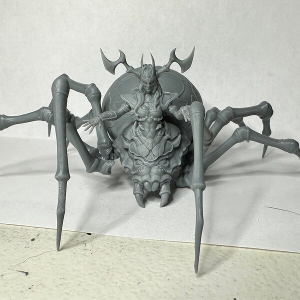 Drider Spider Queen • Boss Encounter • STL Miniatures • Miniature • 3D ...
