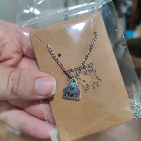 Ace of Spades Turquoise Necklace - Etsy