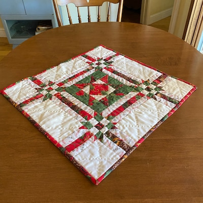 Shining Star Table Topper Pattern - Etsy