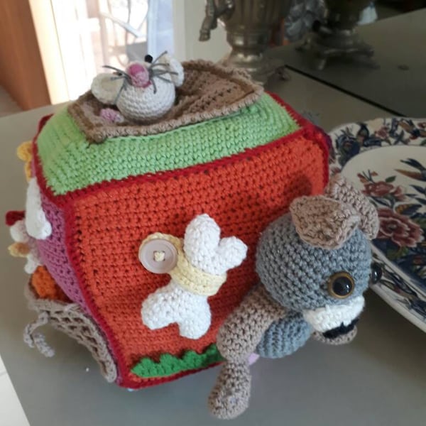 Activity Cube – Animals Crochet Pattern - Amigurumi Toy Tutorial ...