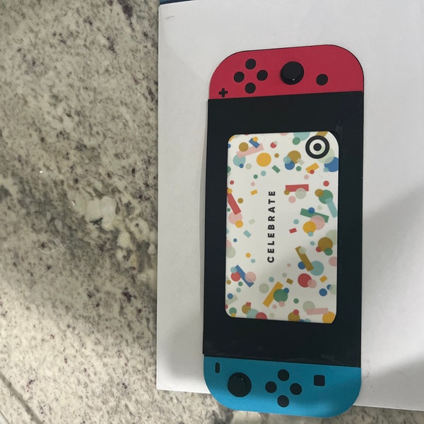 Video Game Gift Card Holder Svg, Switch Gift Card Holder SVG, Gift Card ...