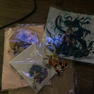 Enchanting Acrylic Keychains, Tian Guan Ci Fu, Heaven Official's ...