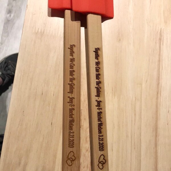 Personalized Baking Utensils - Engraved Cooking Spatula - Custom ...