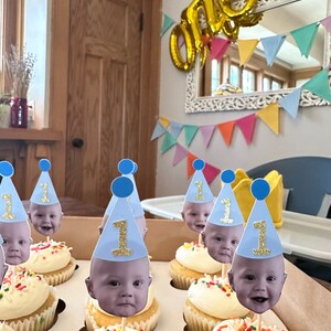 Oh Baby Acrylic Cake Name Tags, Cake Charms, for Baby Shower, Gender ...