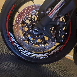 BMW S1000RR Wheel Decals Set S1KRR Sticker Rim Set S 1000RR | Etsy