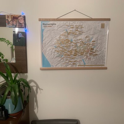 A1 Wooden Poster Hanger, A2 Landscape Poster Hanger, A3 A4 Wooden ...