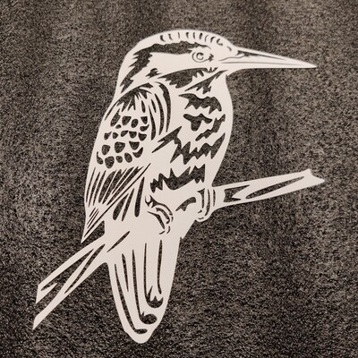 Exotic Bird Svg, Kingfisher Svg, Silhouettes Dxf File, Cricut File ...