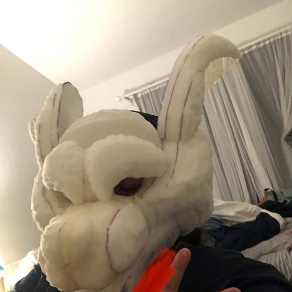 DIGITAL Manokit Foam Head Base Pattern/template for Fursuits - PDF ...
