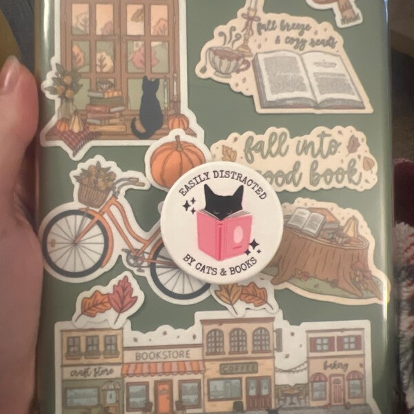 Cozy Reads Sticker Pack | Bookish | Bibliophile | Kindle | E-reader ...