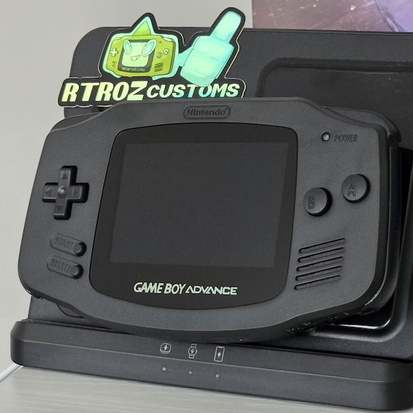Custom Gameboy Advance - Midnight Opal Edition / Backlit Screen (IPS ...