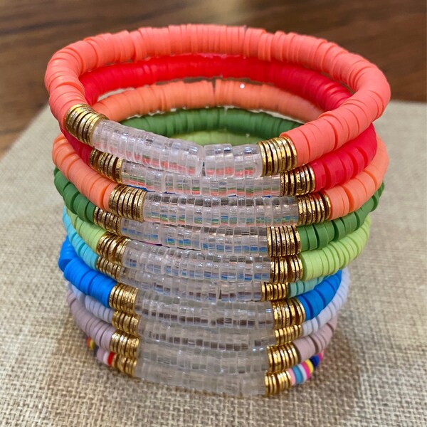 Fast Shipping! 8 Inches Strand of Flat Disc, Round Disc, Gold Finish ...