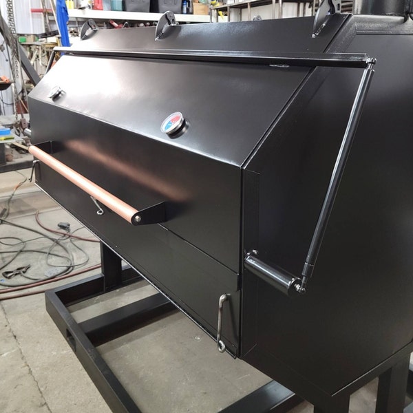 Custom Made Smoker Hinges - U.S.A Made Smoker Hinges - BBQ Smoker ...