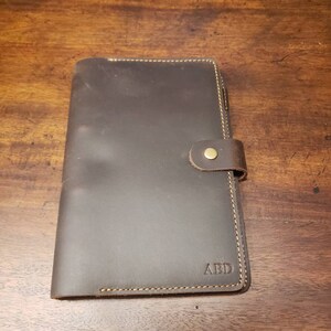 Handmade Leather Sketchbook Cover Traveler's Leather - Etsy