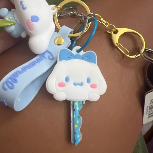 Anime Kawaii PVC Cat/bunny/chicken/bear Key Covers,key Cap Cover,kawaii ...
