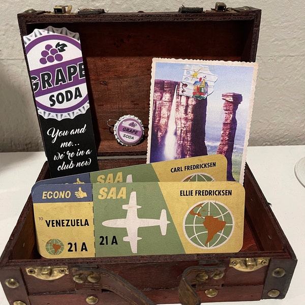Up Movie Airline Tickets and Postcard - Etsy