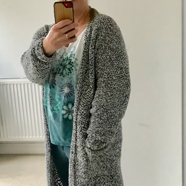 Granite Cardigan Crochet Pattern - Etsy