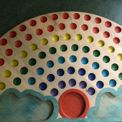 Color Sorting Toy Rainbow Color Matching Game Rainbow Counting Board ...