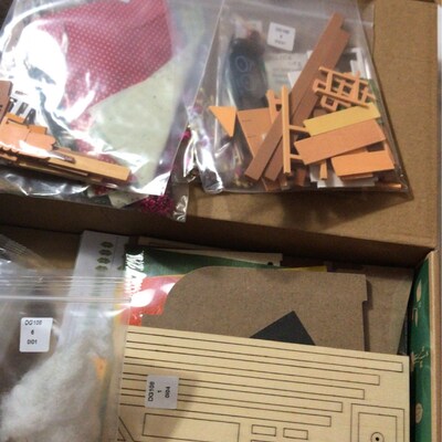 DIY Kit Miniature House Sam's Library DG102 Sam's - Etsy UK