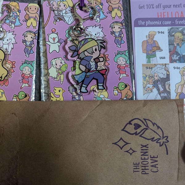 FF5 VINYL Stickers - 4x6" Sticker Sheet - Waterproof Vinyl Decals - Etsy